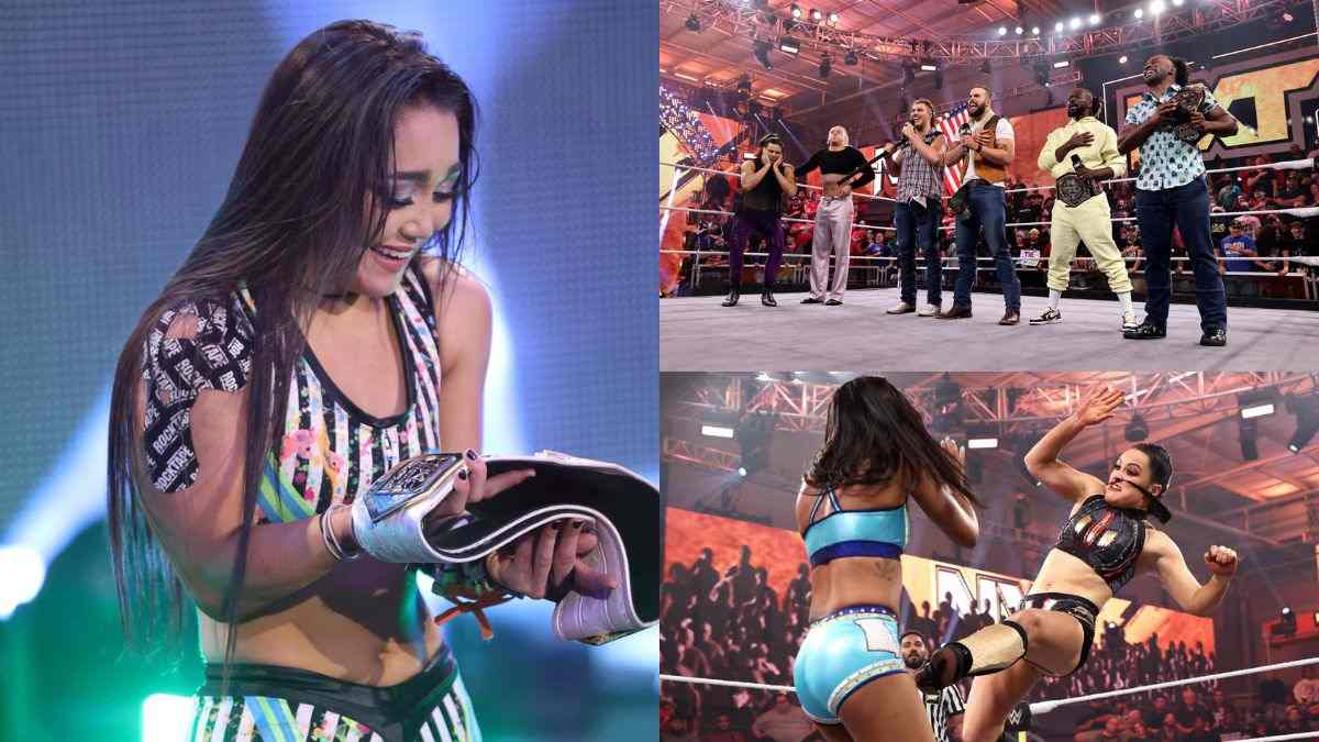 Wwe Nxt Results Dec 13 Roxanne Perez Dethrones Mandy Rose Lyra